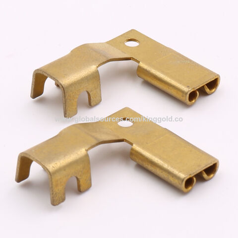 Bulk Buy China Wholesale Iatf 16949 Stamped Brass Contact Plate $0.1 ...