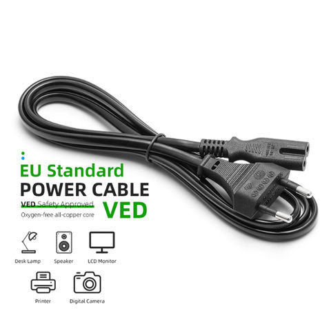 Buy Wholesale China Brand New 8 Tail Euro Power Cable For Samsung Sony ...