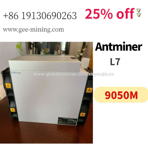 Buy Wholesale China Antminer L7 , Bitmain Antminer Miner L7 9050mh Asic ...