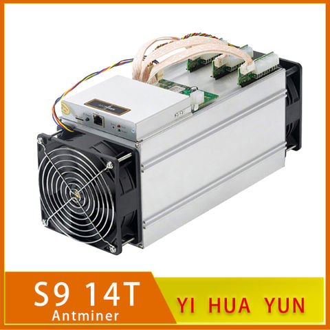 Buy Wholesale China S9 Miner Antminer S9 Miner Brand New 14t 1350w Btc Machine Blockchain Mining ...