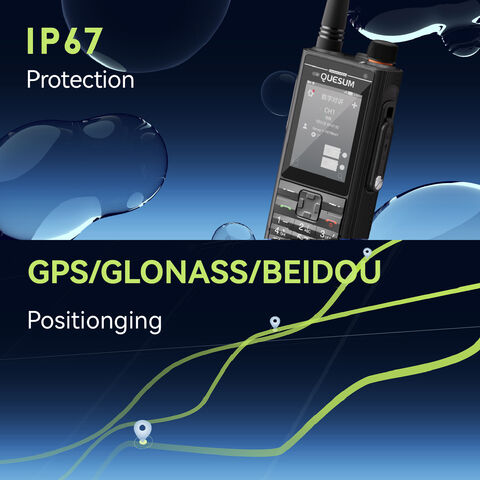 Buy Wholesale China Ip67 Dmr/uhf/vhf Two Way Radio 5w Ptt 4g Rugged ...