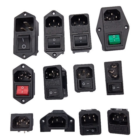 Buy Wholesale China Ac Iec Power Entry Module Sockets Connector 0717-2s ...