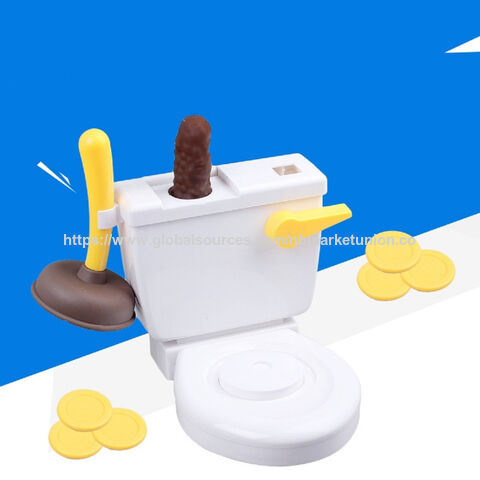 Toilet Flushing Game Prank Joke Trick Toys For Family Night Party Kids ...