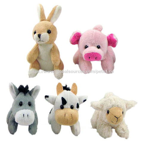 Buy Wholesale China Promotional Toys Mini Cute Plush Farm Animals ...