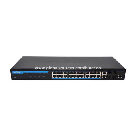 Buy Wholesale China 24-port Managed Gigabit Ethernet Switch With 2x1g ...