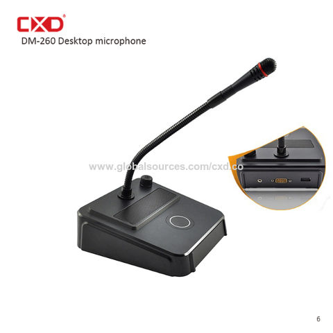 Buy Wholesale China Desktop Mic,directional Mic Integrated Push To Talk ...