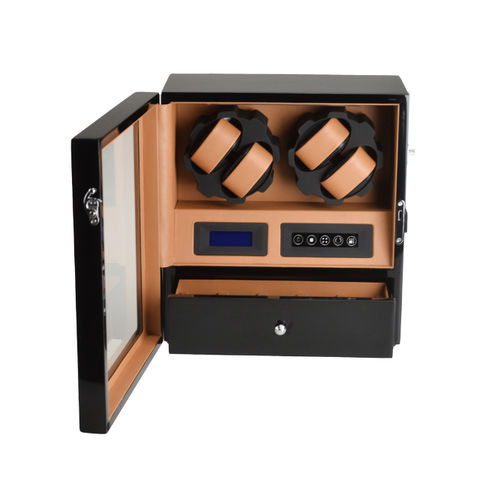 Buy Wholesale China Viiways Wood Automatic Wooden Quad Watch Winder ...