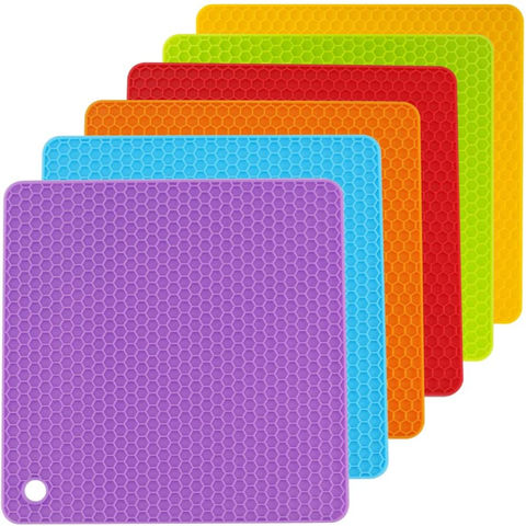 Buy Wholesale China Heat Resistant Silicone Pot Holder Mat Silicone ...