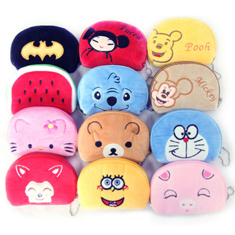 Buy Wholesale China Cartoon Animals Coin Purse Key Money Coin Bag ...