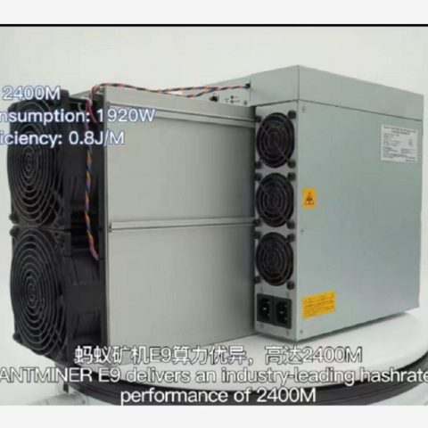 Buy Wholesale China Bitmain Antminer Eth Etc Mining Machine E9 2.4gh ...