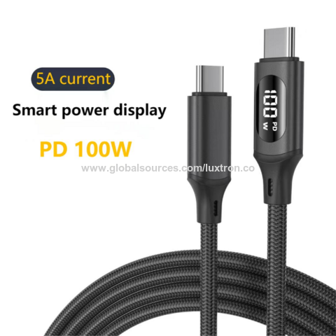 Buy Wholesale China 100w Pd Charging C To C Cable For Mobile Phone ...