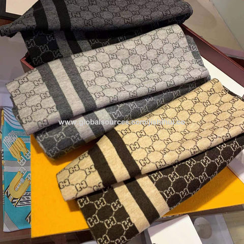 Buy Wholesale China Wholesale Knitted Scarf Replica Merino Wool ...