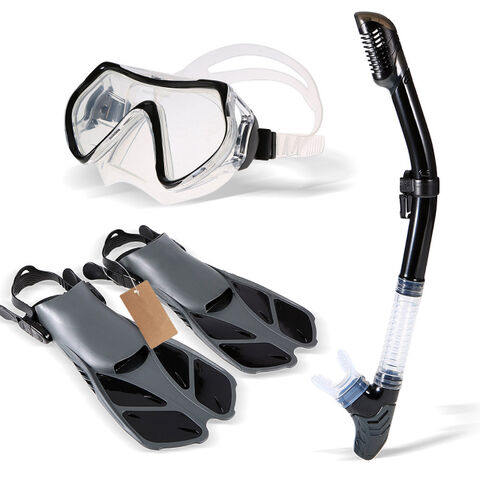 Buy Wholesale China Mask Fin Snorkel Set With Adult Snorkeling Gear ...