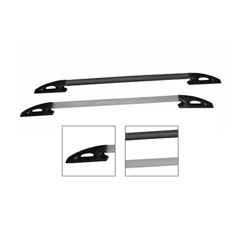 Hot Sale Pair Oe Style Aluminum Bolt-on Top Rail Roof Rack Cross Bar ...