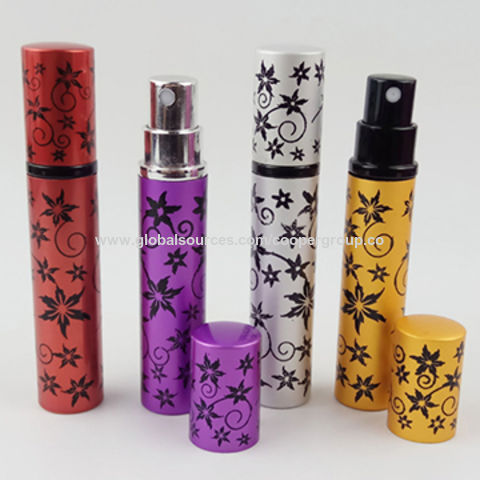 Buy Wholesale China 5ml Ladies' Mini Portable Metal Perfume Bottle ...