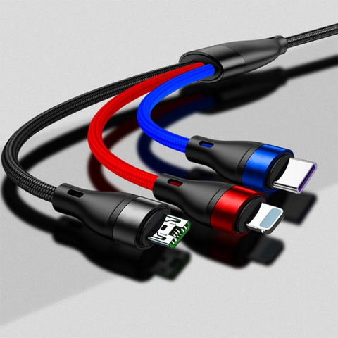 2021 Newest Usb 3 In 1 Cable Support Fast Fast Charging $1.48 ...