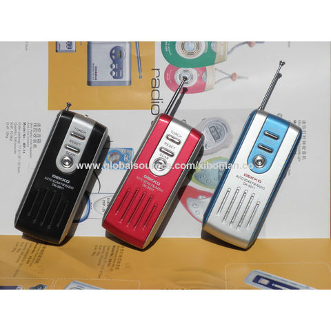 Buy Wholesale China New Style Mini Fm Radio With Earphone Jack Dk-9911 ...