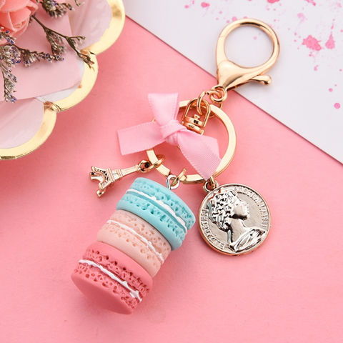 Buy Wholesale China Cake Key Chain Fashion Cute French Pastries ...