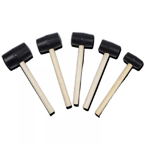 Buy Wholesale China Flooring Hammer Wooden Handle Small Rubber Mallet ...