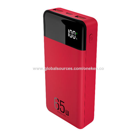 Buy Wholesale China Colorful 20000mah-65w Supercharge Power Charger Pd ...