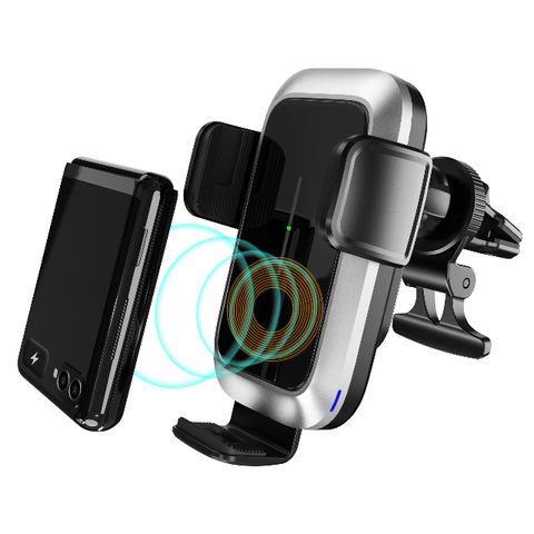 Buy Wholesale China Popular 5w/7w/10w/15w Qi Wireless Car Phone Holder Charger & Car Wireless ...