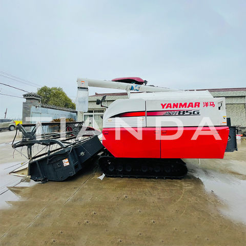 Buy China Wholesale Second Hand Yanmar Used Harvester Aw85g For Sale ...