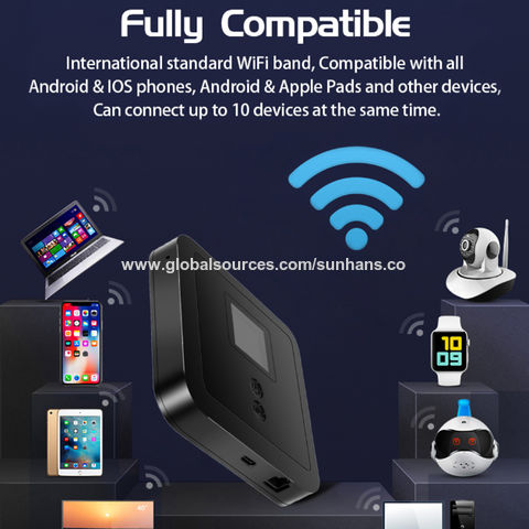 Wifi 6 Router Ac1800 5g 4g Mini Wifi Router Sunhans 5g Nr Lte Pocket ...