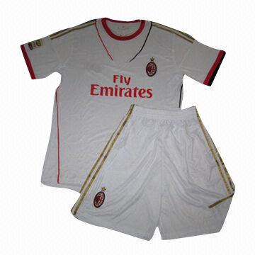 Buy Wholesale China 13/14 Ac Milan Soccer Jersey, Made Of 100% ...