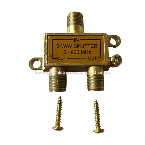 Buy Wholesale China 2-way Tv Splitter 5-900 Mhz Zinc Alloy & Tv ...