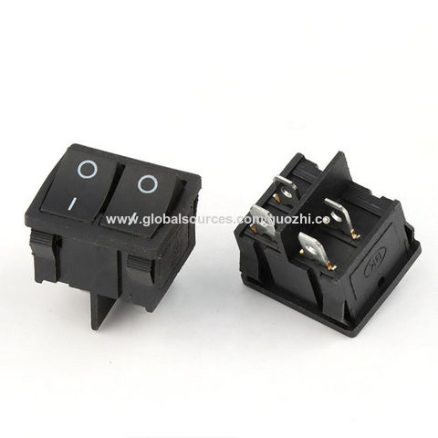 Buy Wholesale China Kcd2 Rocker Switches Double Row Rocker Switch 4pins ...