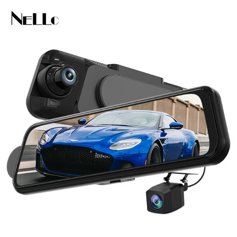 Buy Wholesale China Magnetic Mirror Dash Cam 4k Front Wifi Gps Voice ...