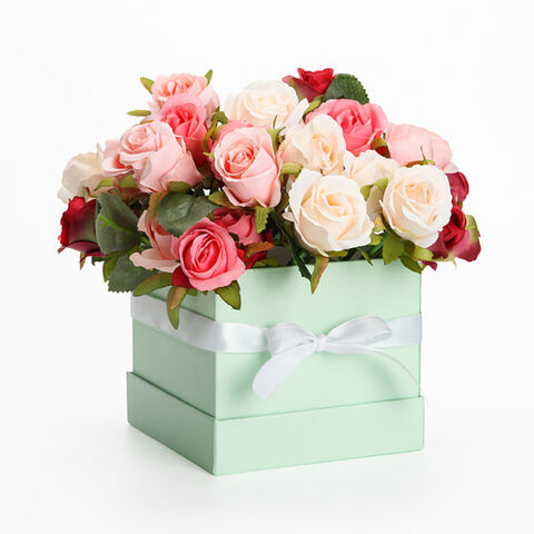 Buy Wholesale China Wholesale Customized Square Florist Cardboard ...