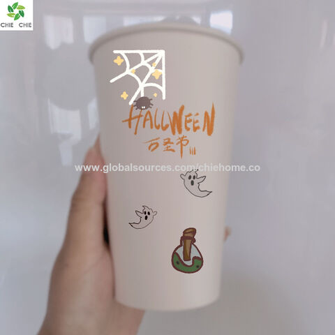 Buy Wholesale China Print Office Water Cups,double Pe Laminated Paper ...