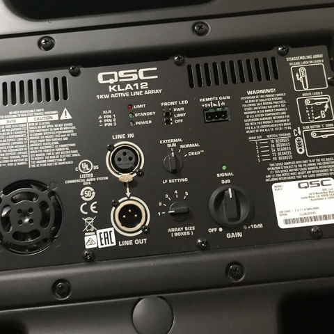 Buy Wholesale China 2x Qsc Kla12 Active Line Array Speaker & Audio ...