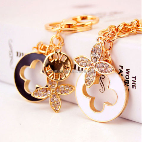 Buy Wholesale China New Beautiful Clover Key Chains Creative Keychain ...