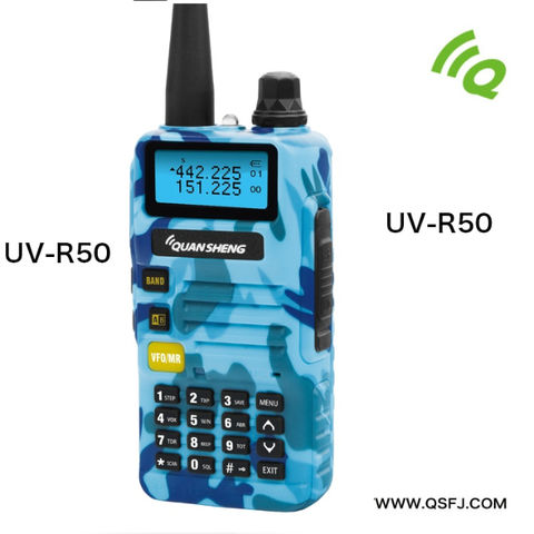 Dual Frequency Long Range Walkie Talkie Two-way Radio Intercom Handheld ...