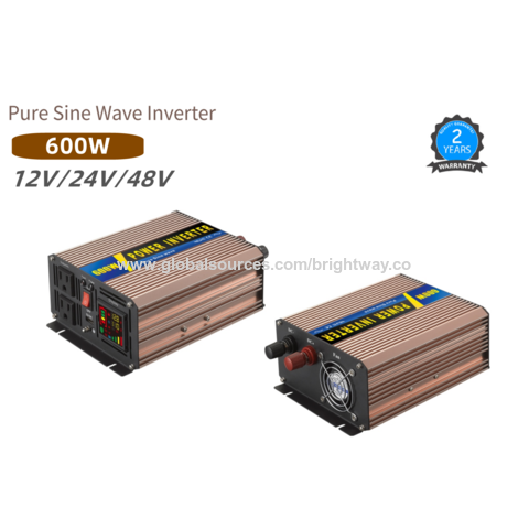 Buy Wholesale China Pure Sine Wave Inverter Dc 12v To Ac 220v 600w ...