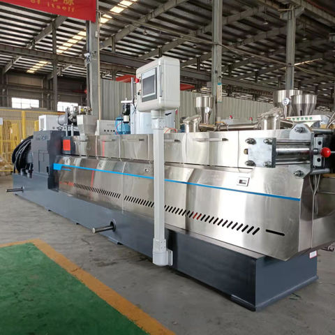 Buy Wholesale China Twin Screw Pelletizing Extruder Plastic Granules ...