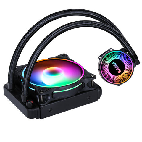 Buy Wholesale China Sama 120mm Radiator Rainbow Pc Para Cpu Rgb Liquid ...