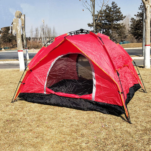 Buy Wholesale China Tenda Camping Quick Open Tent 4-6 People Double ...