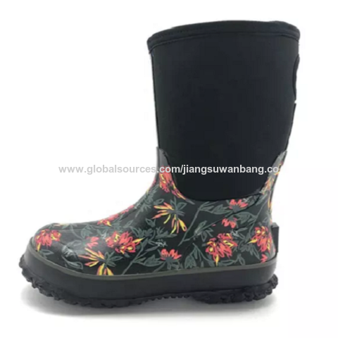 Buy Wholesale China High Quality Fashion Rubber Neoprene Rain Boots ...