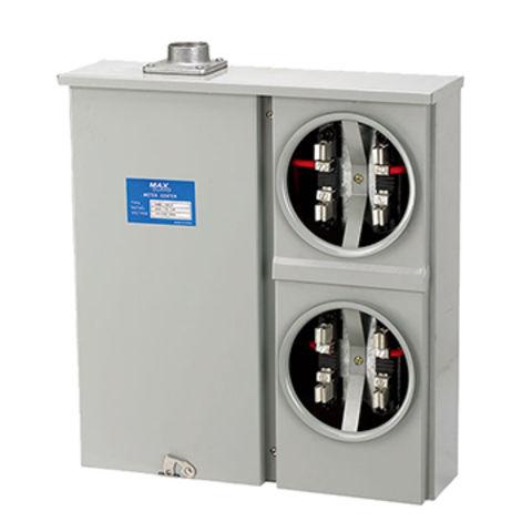 Buy Wholesale China 2 Gang Meter Socket, 200a, 600vac, 4 Jaws, Ringless ...