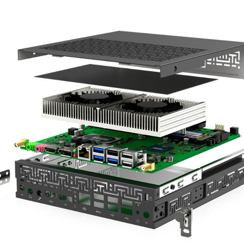 Buy Wholesale China Embedded Industrial Ops Mini Desktop Computer Pc ...