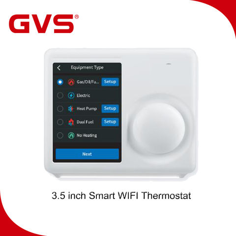 Buy Wholesale China 3.5'' Wi-fi Smart Thermostats With Touchscreen ...