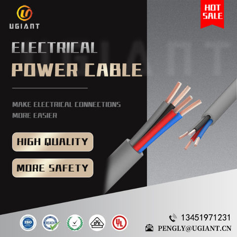 Buy Wholesale China 6242y 2.5mm Electric Wire Cable Flat Pvc Insulation ...