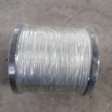 Buy Wholesale China Stainlesss Steel Thin Wire Rope 7*4 Micro Wire ...