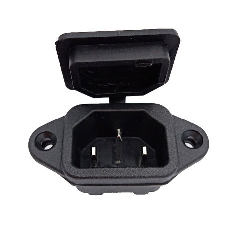 Buy Wholesale China Waterproof Cover 3 Pin Iec C14 Inlet Module Plug ...