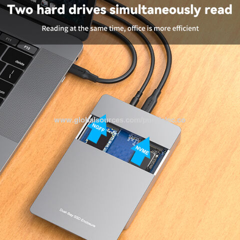 Buy Wholesale China Dual Protocol Dual Slot Nvme & Ngff M.2 Ssd ...