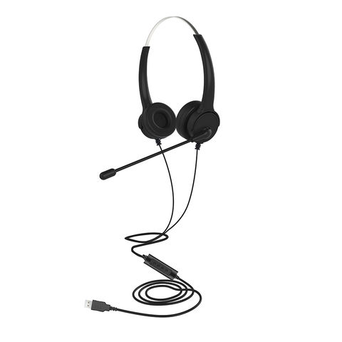Buy Wholesale China Oem Wired Call Center Headphone With Mic For Office ...