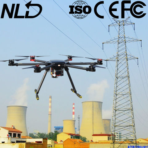 Buy Wholesale China 6-axis Remote Control Power Line Uav Drone With Hd ...